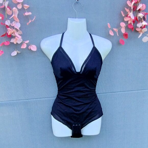 Various | Intimates & Sleepwear | Mesh Trim Xl Shapewear Bodysuit ...